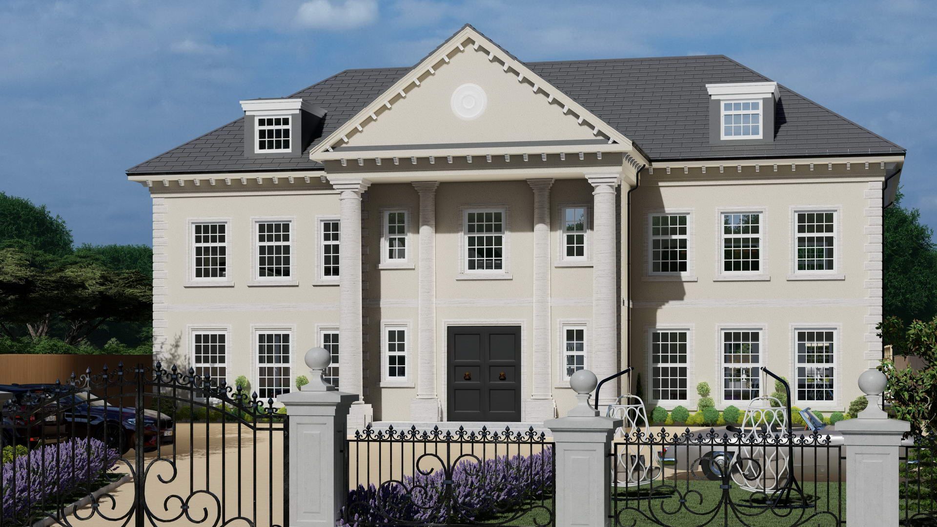 CGI was vital in the marketing materials of this incredible build ...