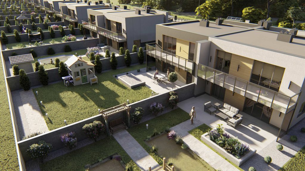 3D Images Residential Suburbs - Visualisation Studio / London / 3D ...